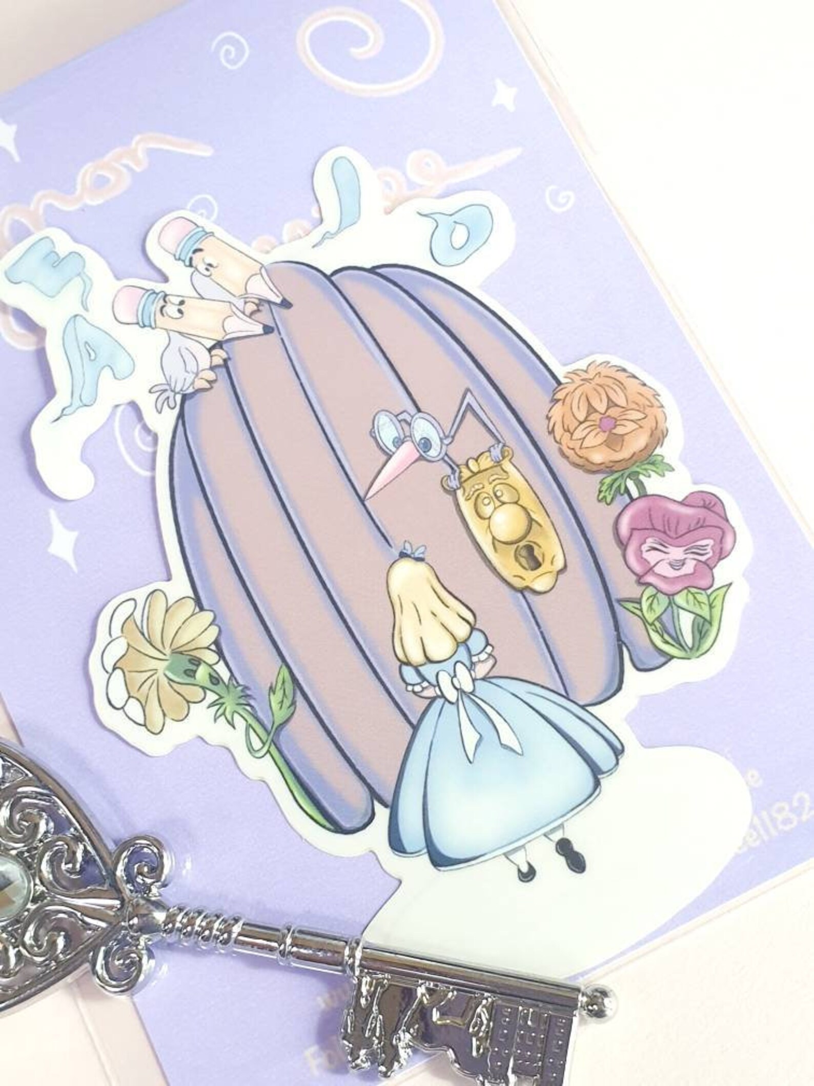 Alice Door Translucent Sticker - Etsy