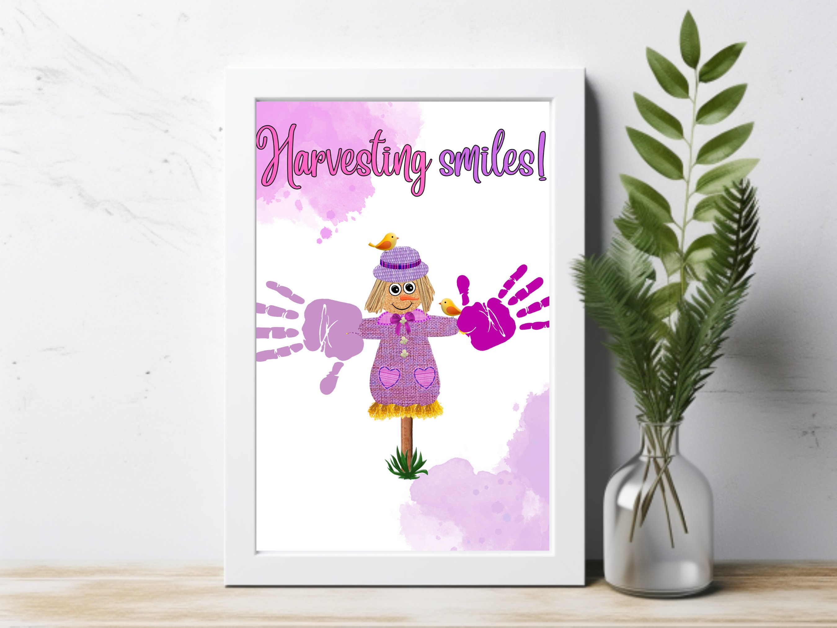 Fall Handprint Art Templates | Thanksgiving Kids Printable Activity ...