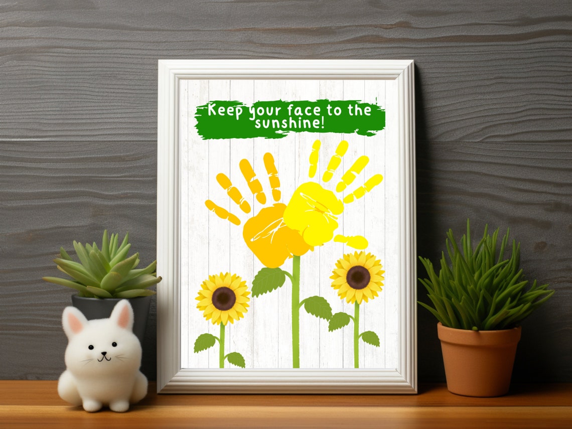 Summer Handprint Craft | Sea Animals Handprint Art | Kids Daycare ...