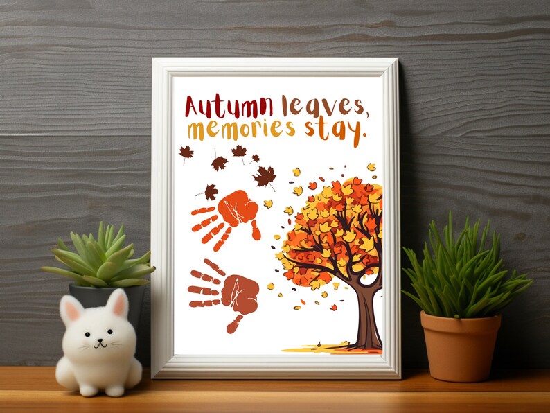 Fall Handprint Craft | Autumn Handprint Art | Thanksgiving Handprint ...