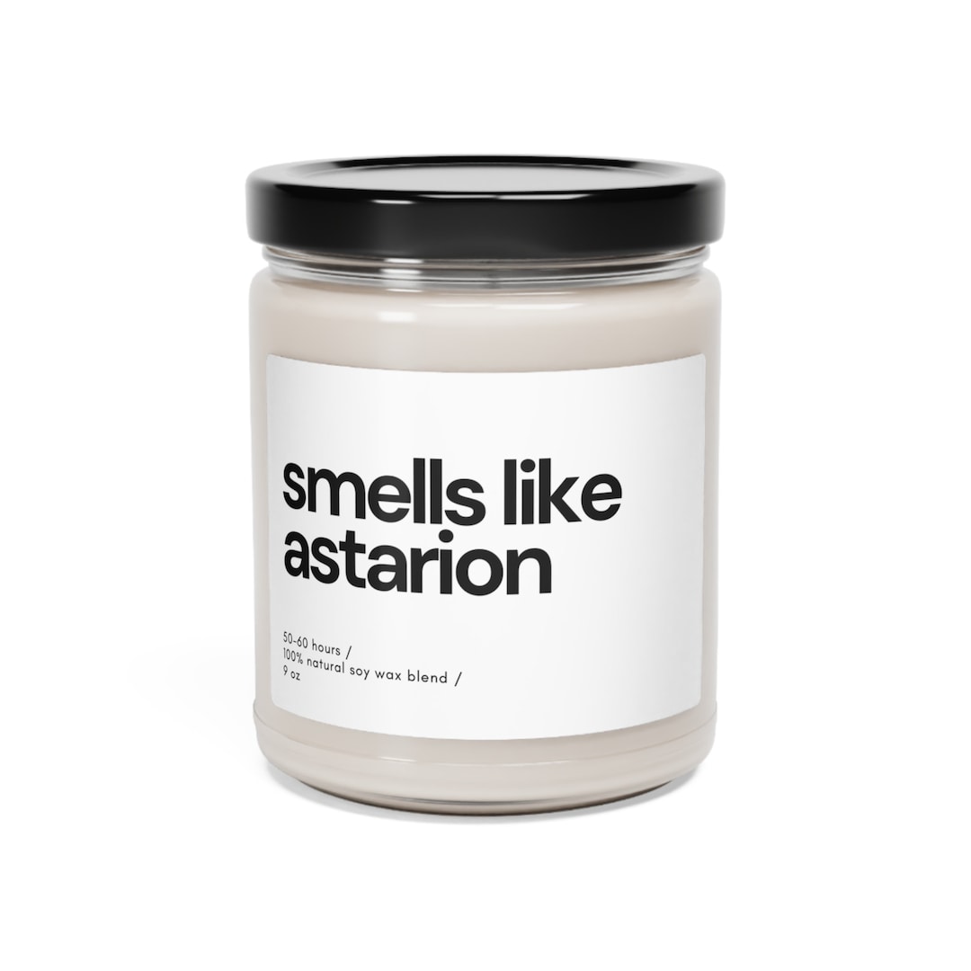 Smells Like Astarion Candle Astarion BG3 Merch / Gift BG3 Fan BG3 ...