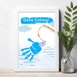 Summer Handprint Craft | Sea Animals Handprint Art | Kids Daycare ...