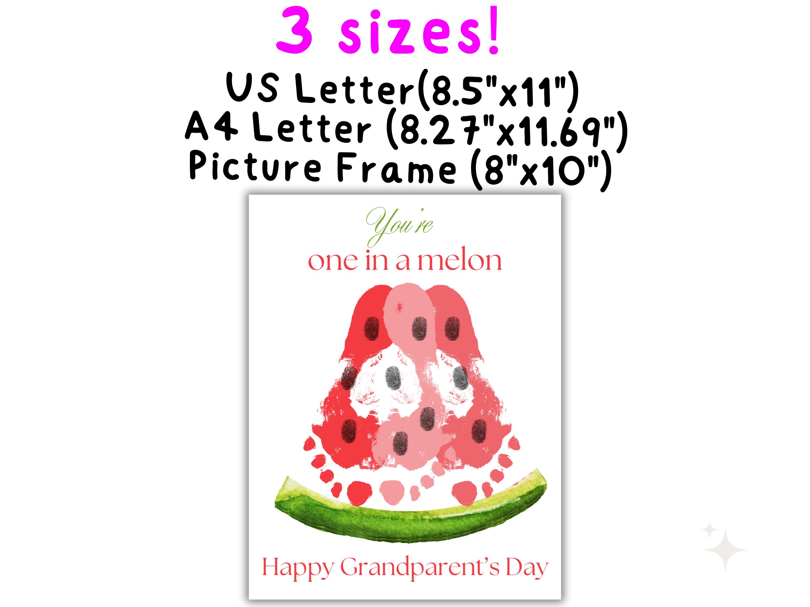 Grandparents Day Handprint Art, Handprint Craft Printable, Poem ...
