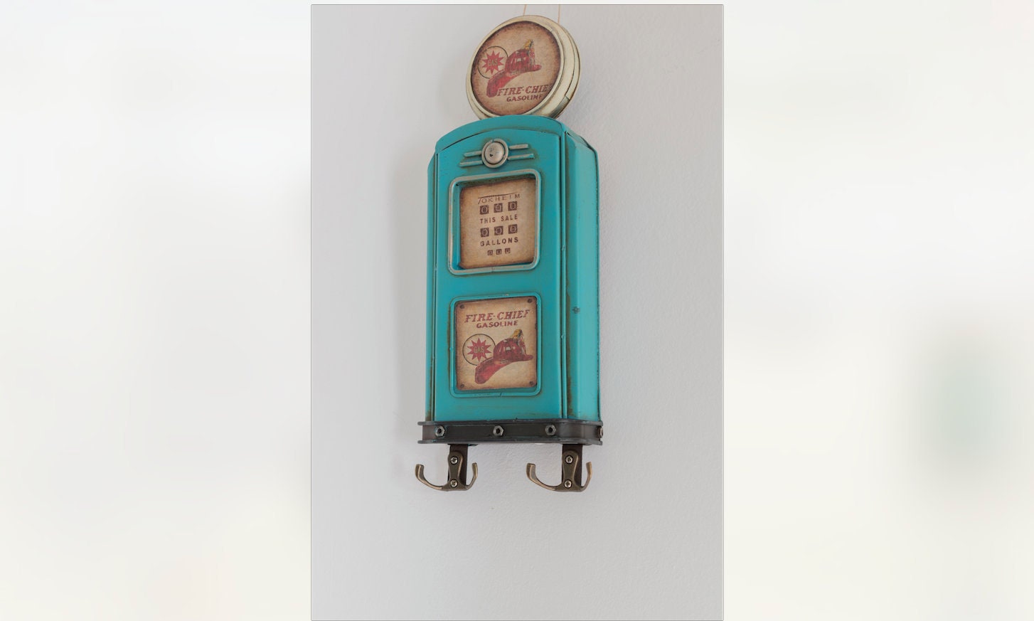 Gas pump Key Holder and Moneybox wall mounted handmade - Etsy Polska