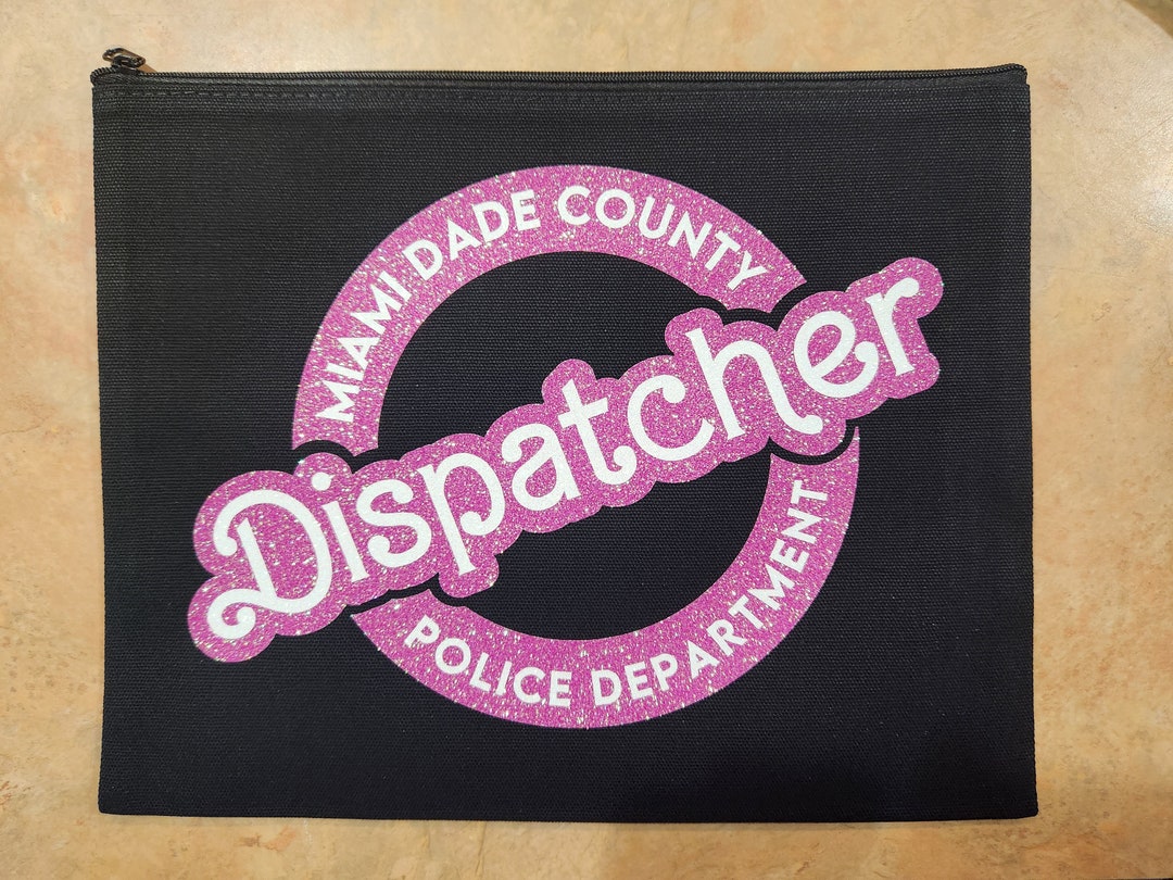 Police 911 Dispatcher Barbie Gold Line Headset Case Cover Pouch Bag - Etsy