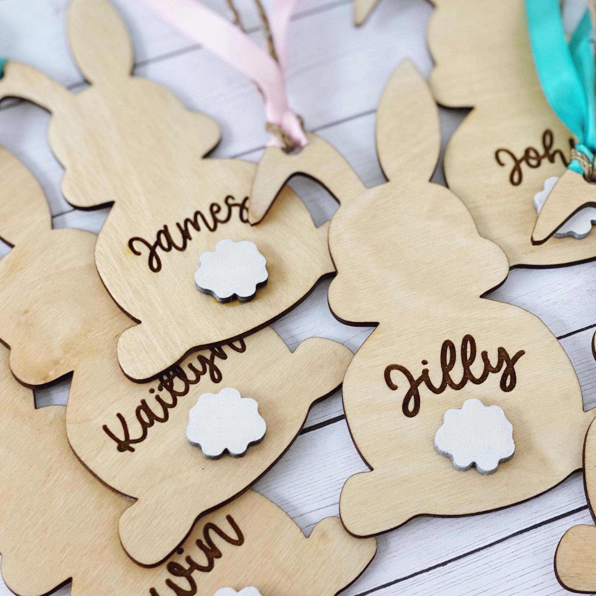 SVG FILE Laser Cut File Easter Cut File Basket Tags Easter | Etsy