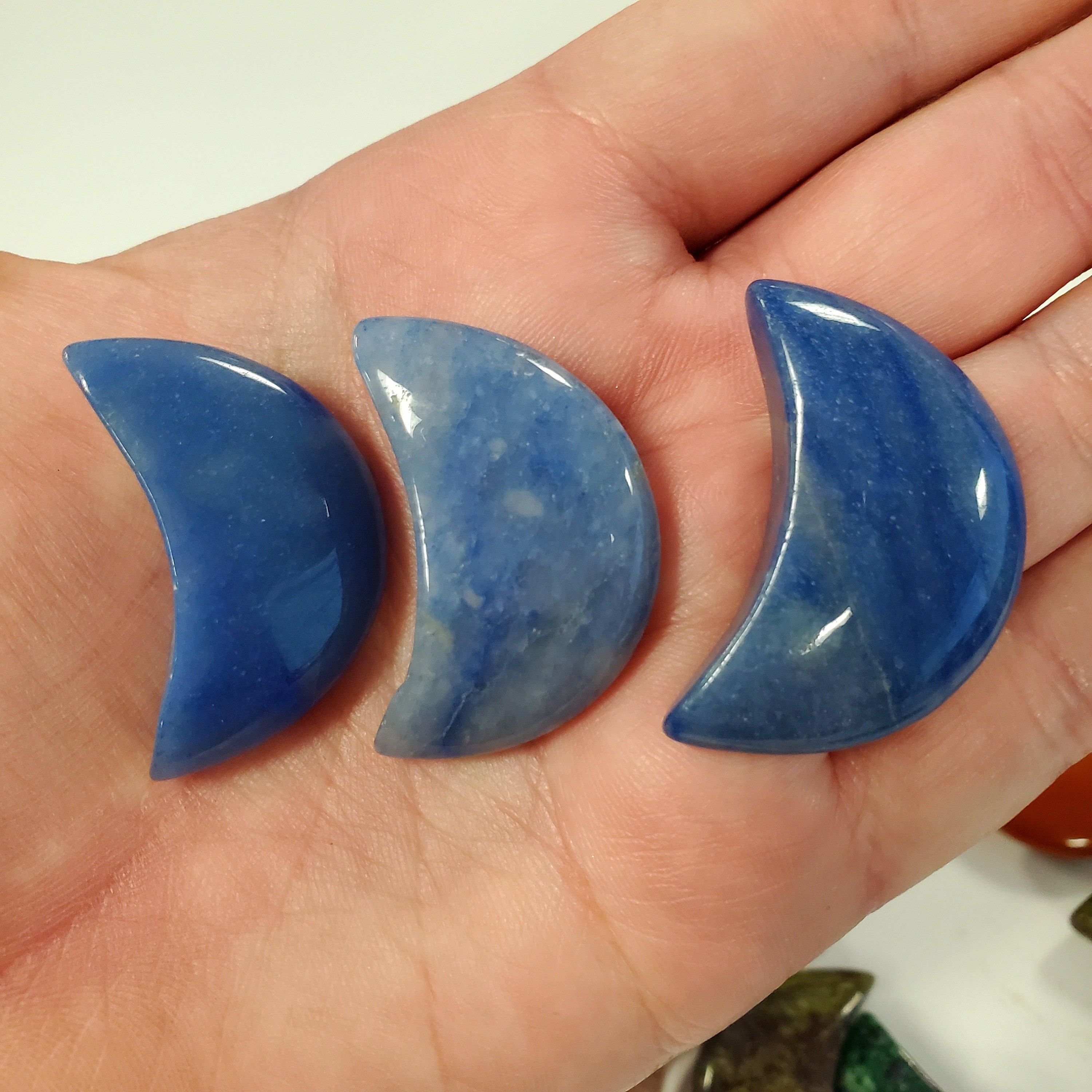 Crystal Moons and Stars | Etsy