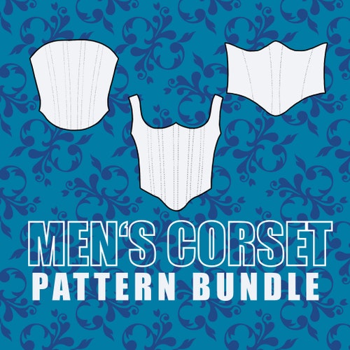 MEN'S UNDERBUST CORSET Pattern // Pdf Sewing Pattern for - Etsy