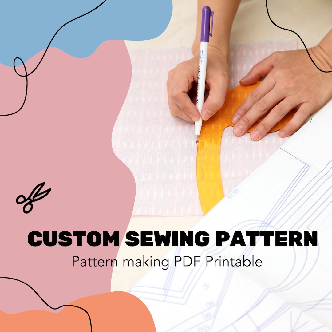 Custom Made Sewing Pattern PDF Personalized Clothing Pattern Made to ...