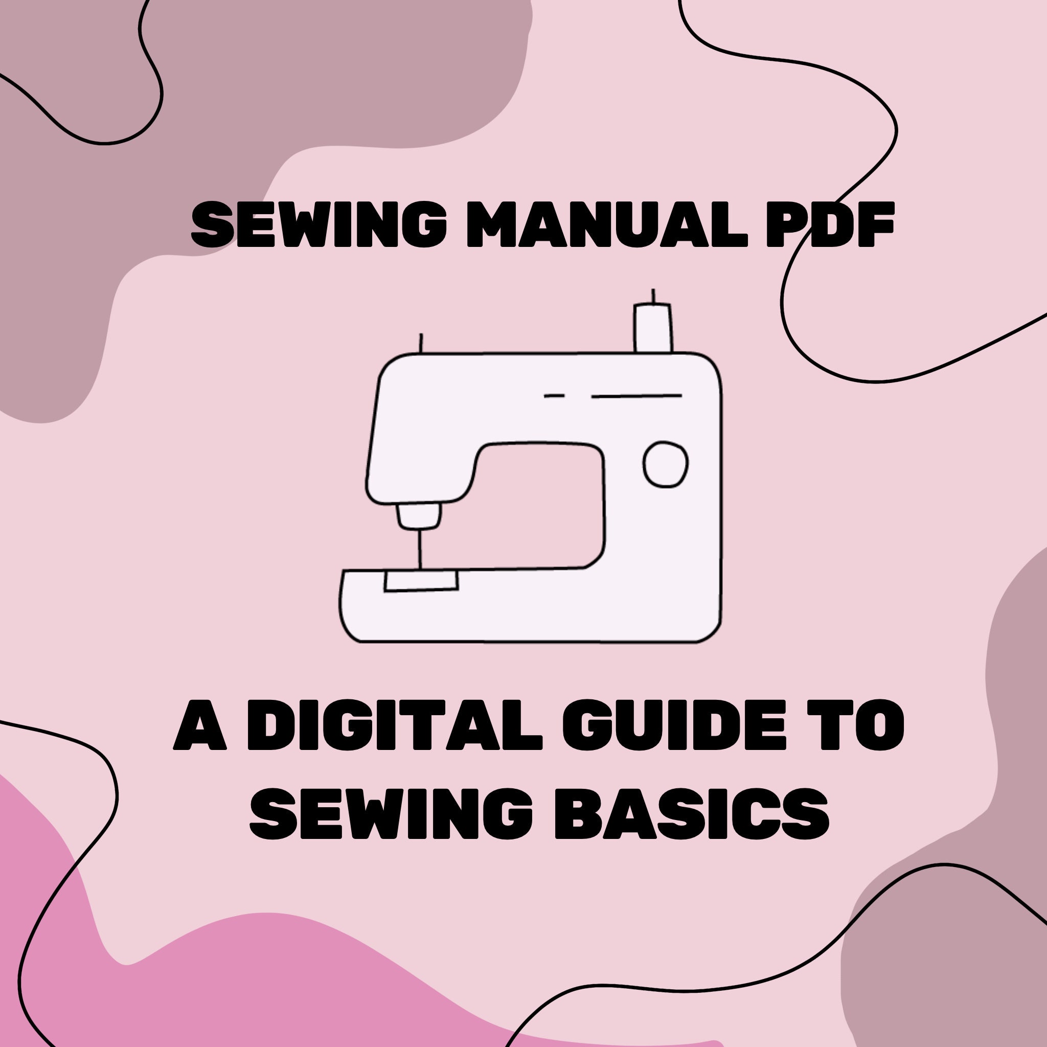 BEGINNER SEWING PATTERN Sewing Pattern Bundle Manual Sewing Course - Etsy