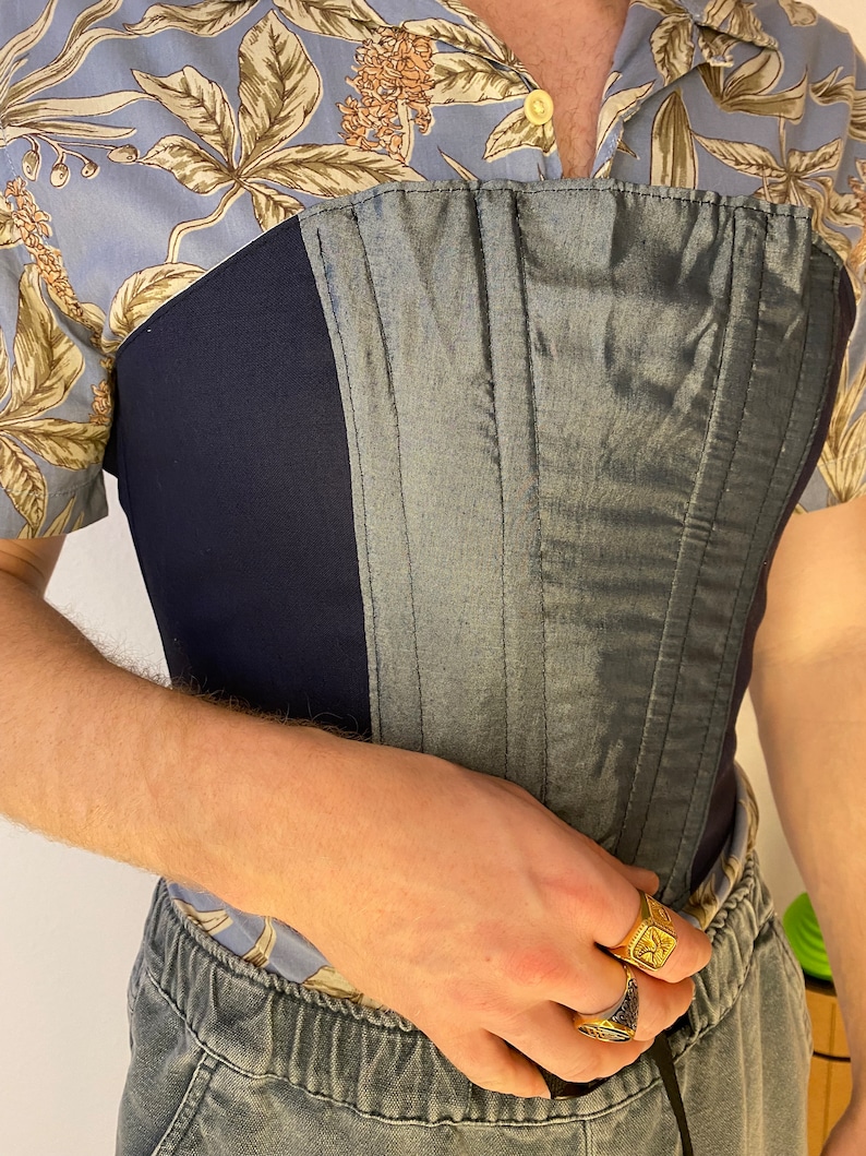 MEN'S CORSET PATTERN // Pdf Sewing Pattern Bandeau Corset - Etsy México