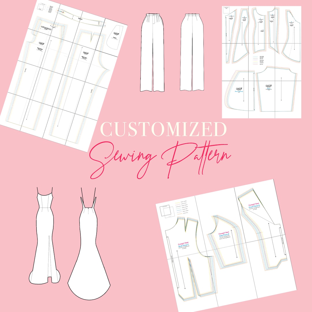 Custom Made Sewing Pattern PDF | Personalized Clothing Pattern | Made ...