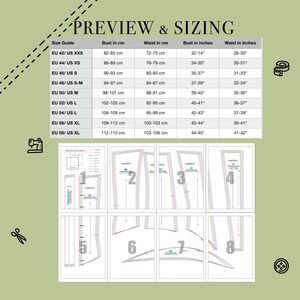 MEN'S WAIST CORSET Pattern // Pdf Sewing Pattern for Men // Eu Size 42 ...