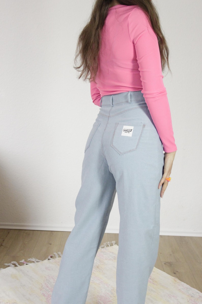 PATTERN Straight Leg Jeans Sewing Pattern for Women - High Waisted ...