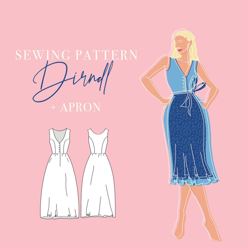 Dirndl Pattern - Etsy