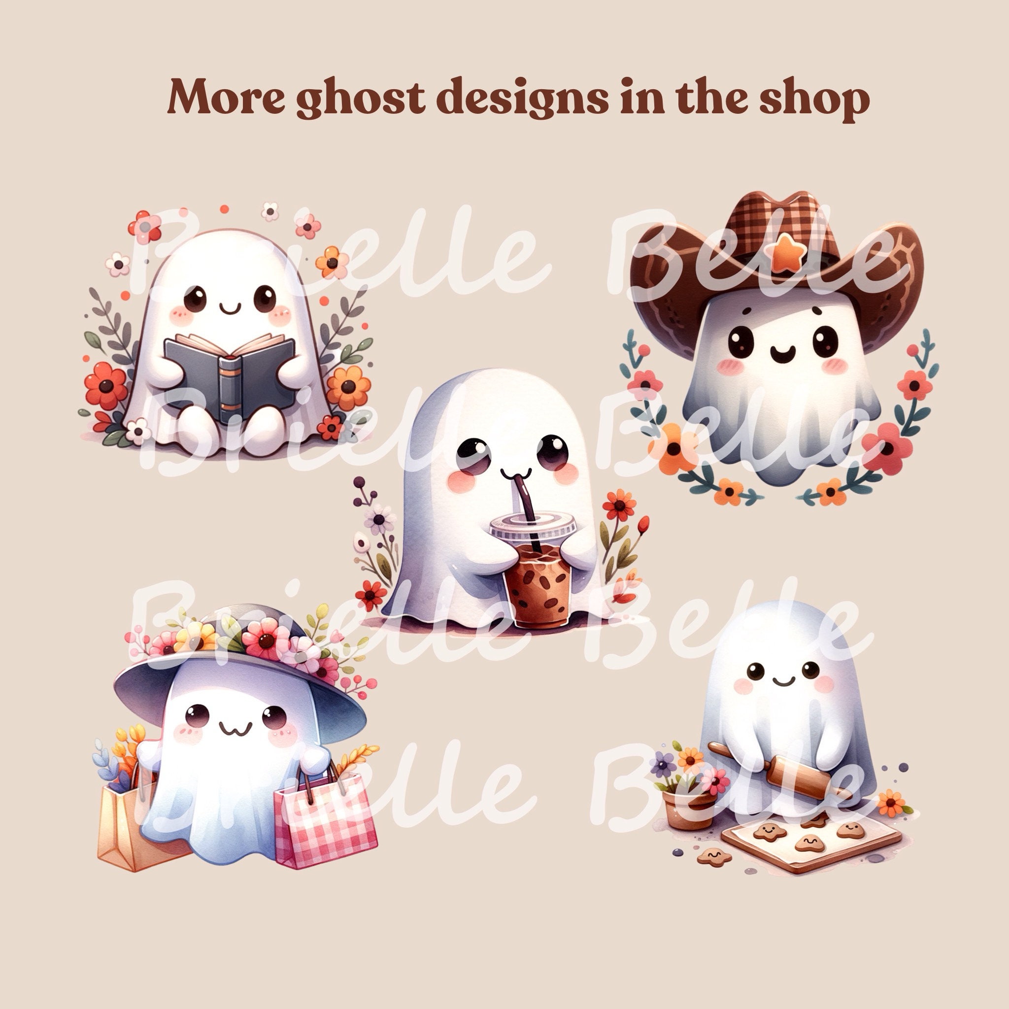 Ghost Reading Png, Cute Ghost Png, Ghost Svg, Halloween Png, Shirt Png ...