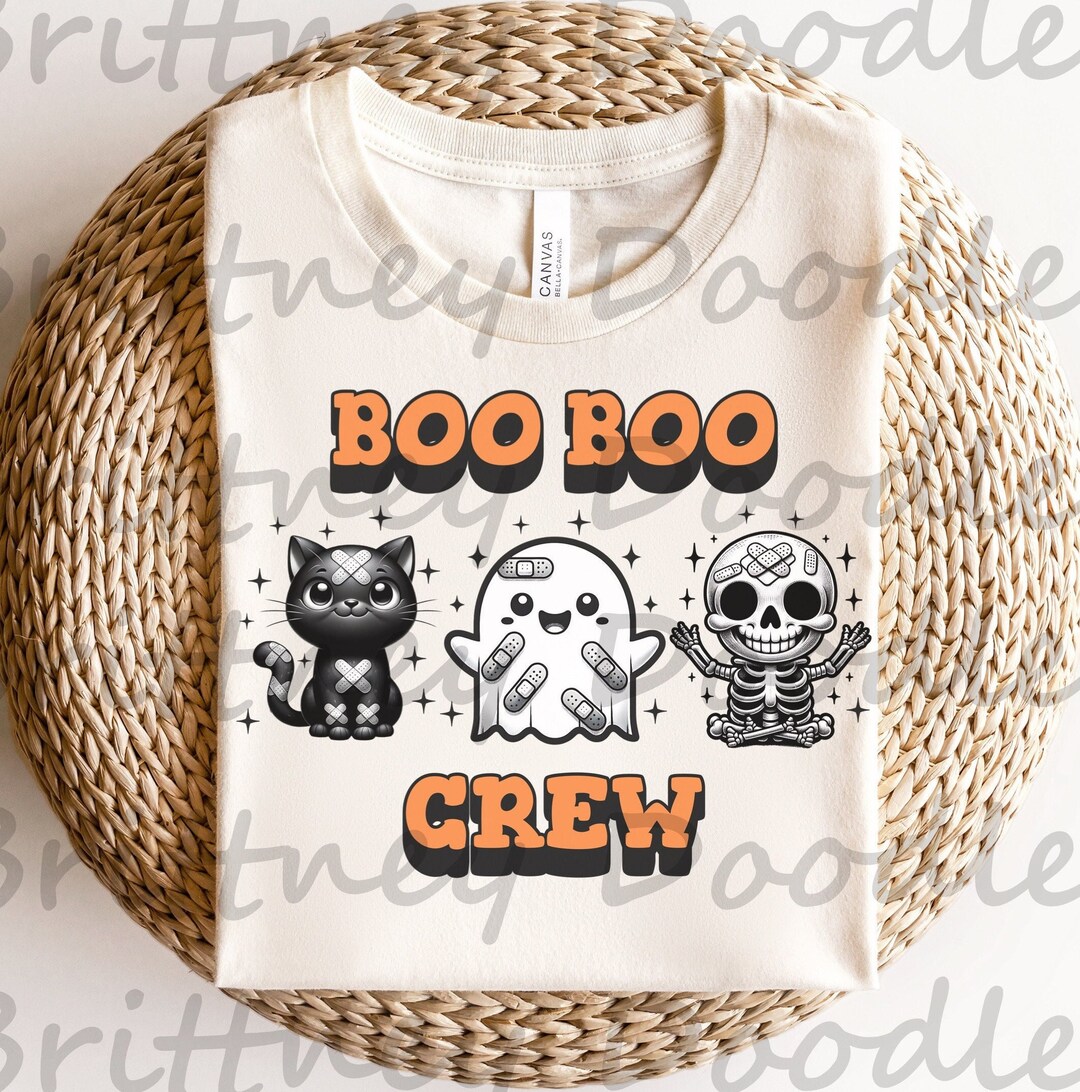 Boo Boo Crew Svg, Nurse Svg, School Nurse Svg, Halloween Png, Nurse Png ...