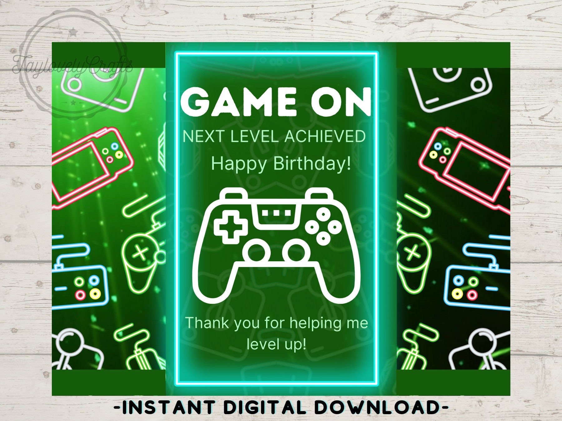 Gamer Theme Chip Bag Labels, Gamer Theme Party Decorations, Instant ...