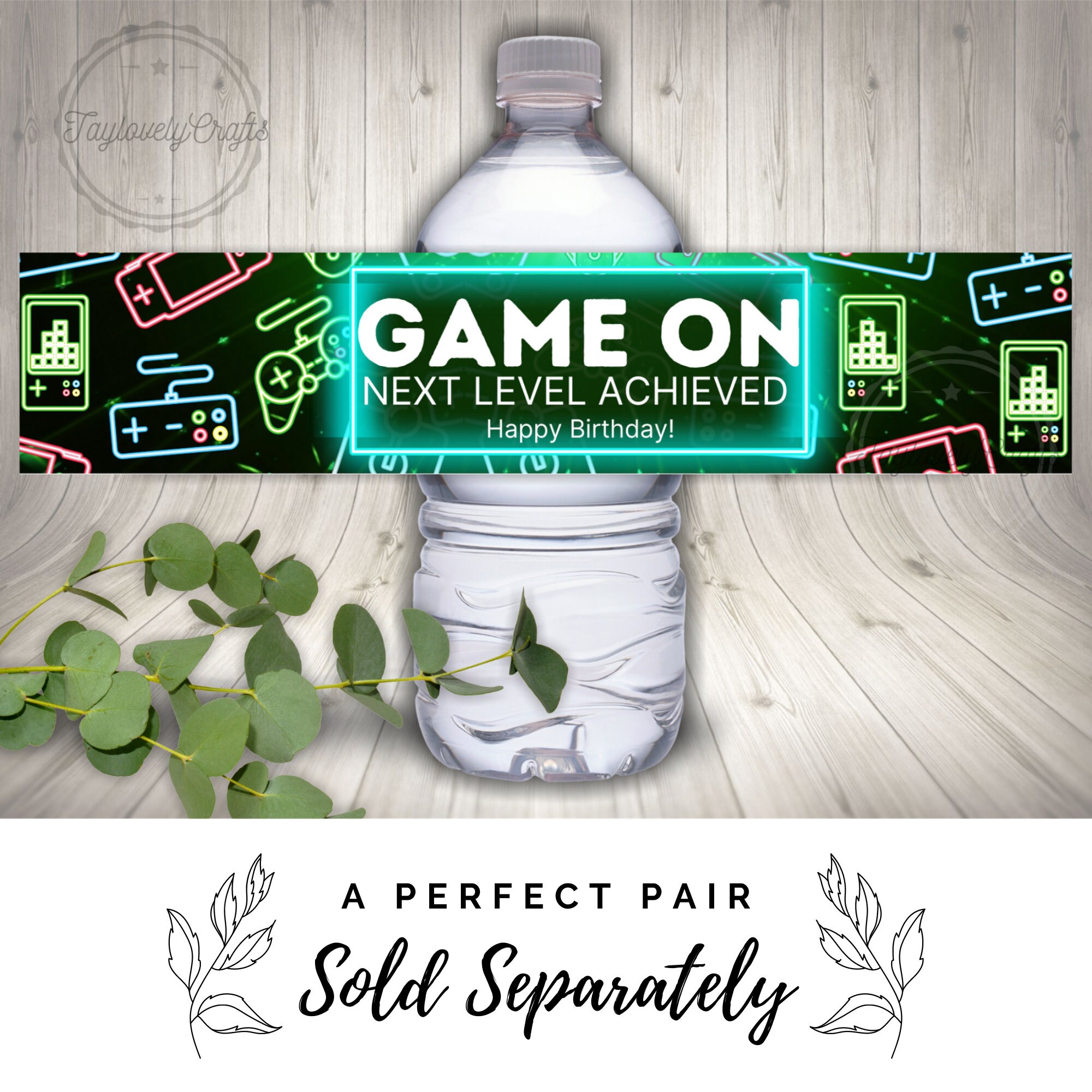 Gamer Theme Chip Bag Labels, Gamer Theme Party Decorations, Instant ...