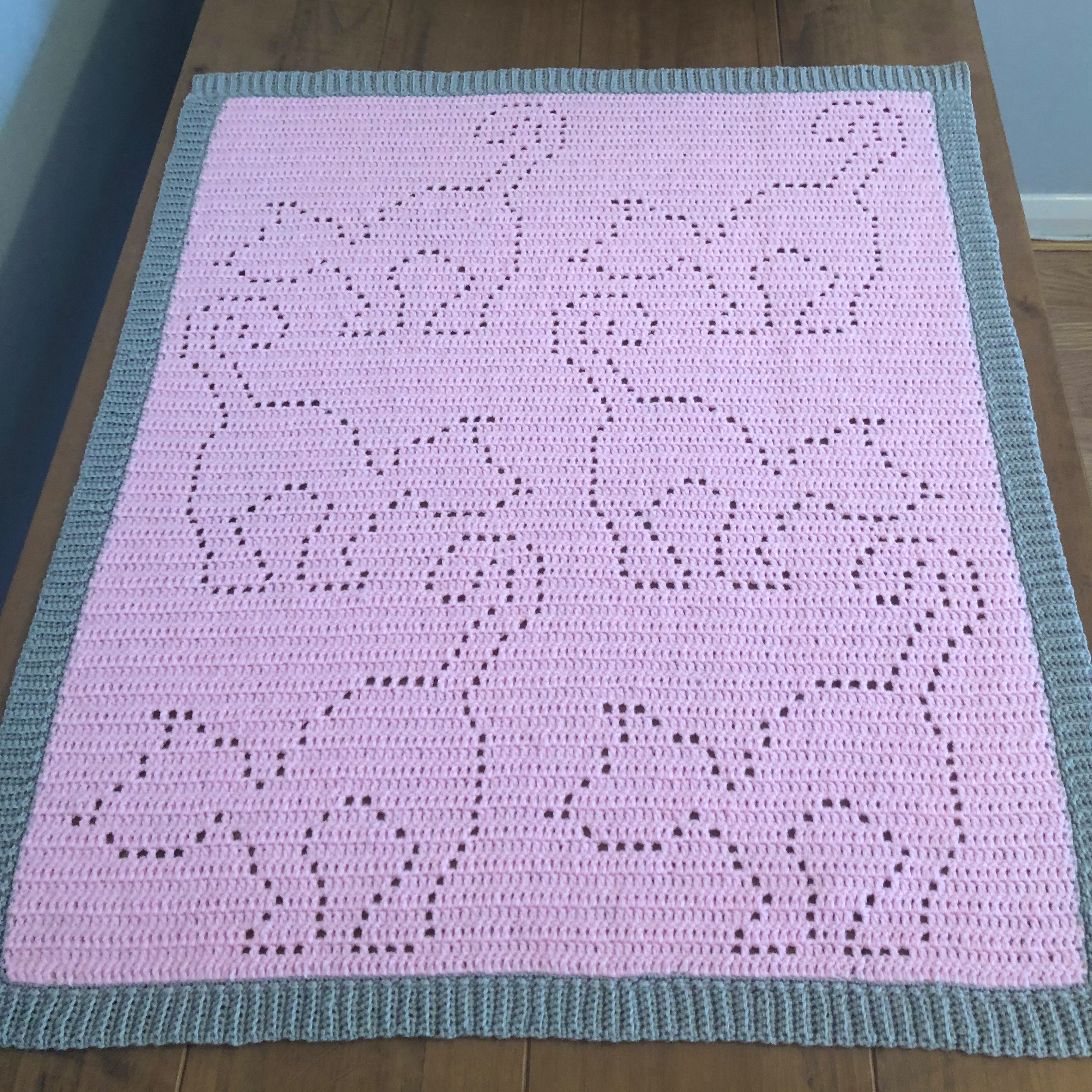 Crochet Pattern Cat Blanket - Etsy