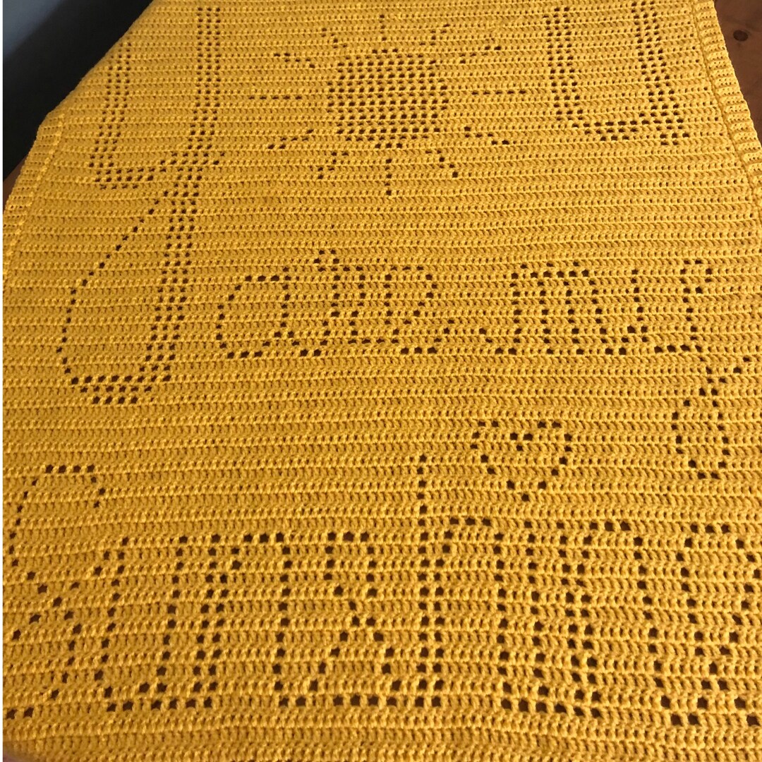Crochet Pattern - You Are My Sunshine Blanket - Etsy