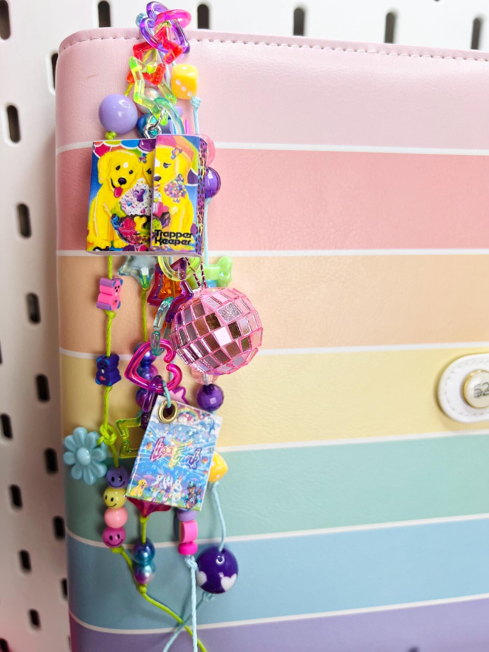 Junk Journal Charm, Lisa F Inspired Mini Trapper Keeper and Folder ...