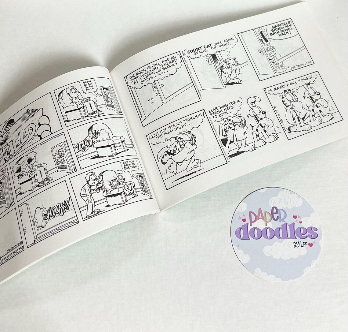 1978, Vintage, Garfield Book, Garfield Hits the Big Time, Comic Book ...