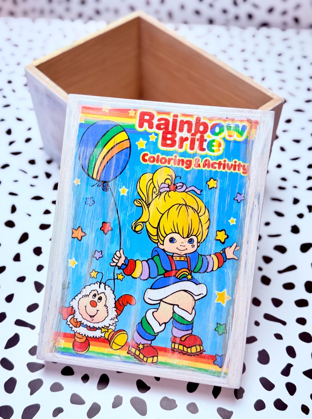Vintage Style Character Storage Box, Rainbow Brite, Store Trinkets ...