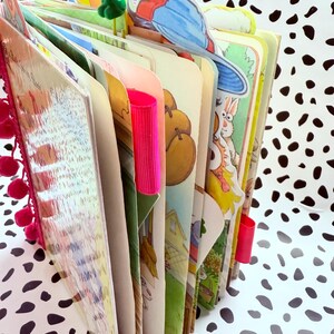 Sesame Street, Elmo, the Bunny Hop Journal - Vintage Book Upcycled ...