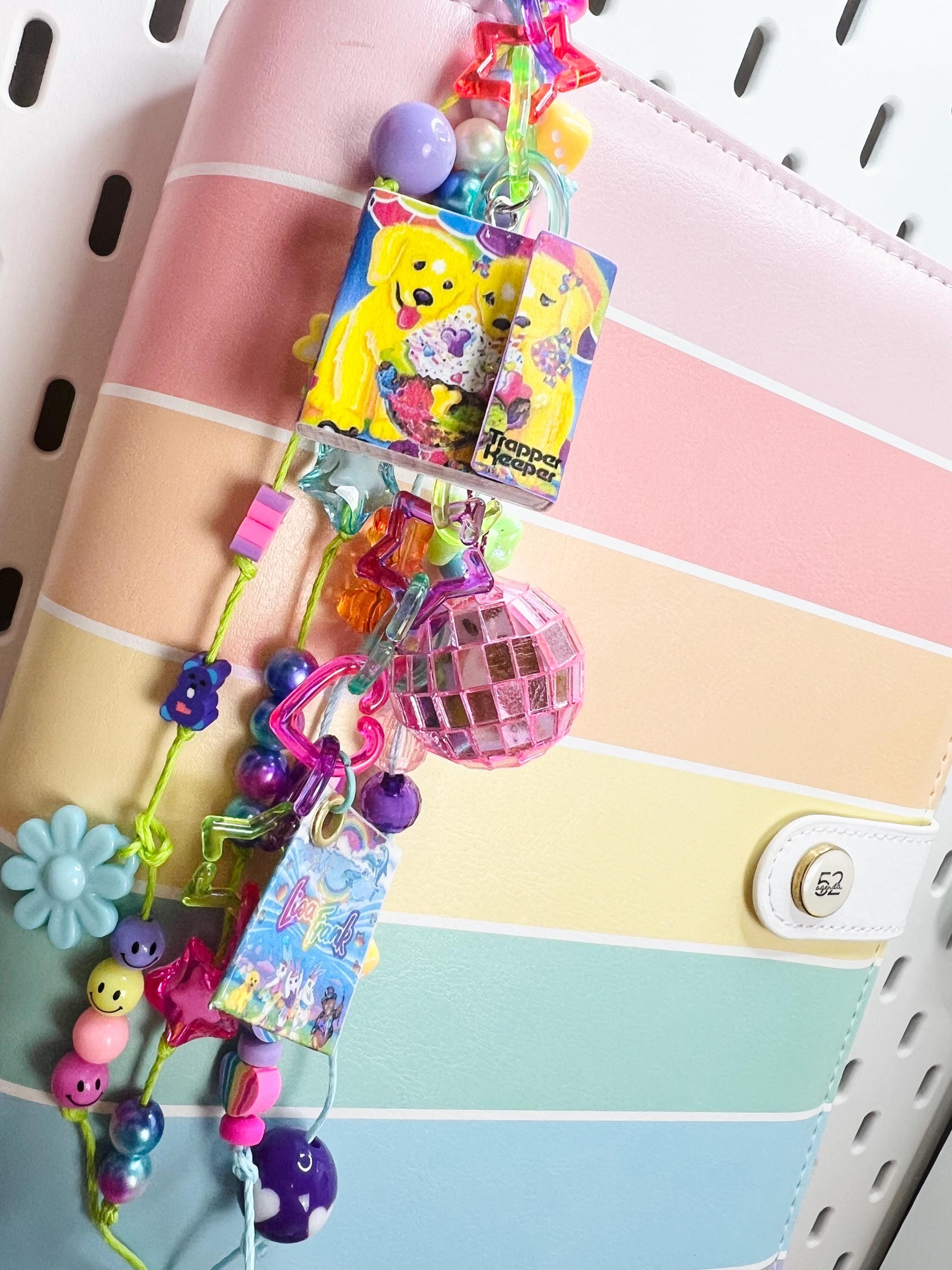 Junk Journal Charm, Lisa F Inspired Mini Trapper Keeper and Folder ...