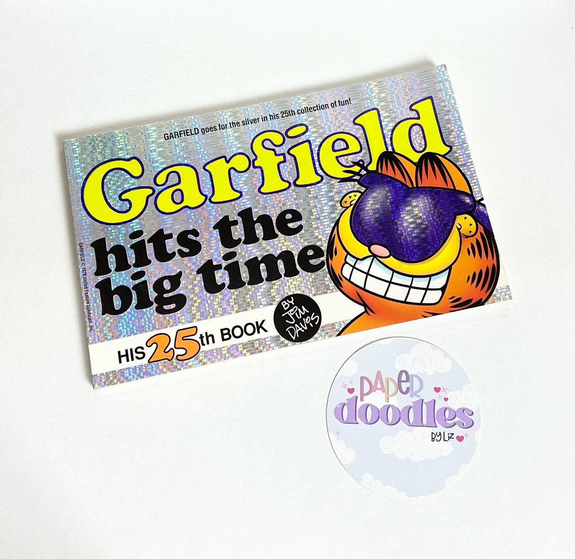 1978, Vintage, Garfield Book, Garfield Hits the Big Time, Comic Book ...