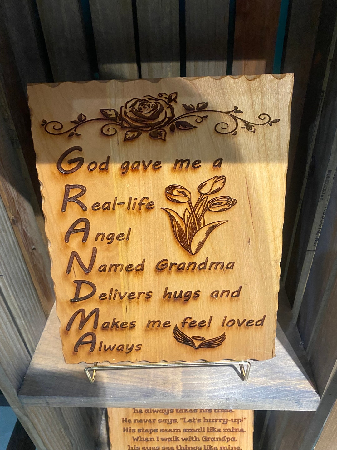 Laser Engraved Grandma - Etsy