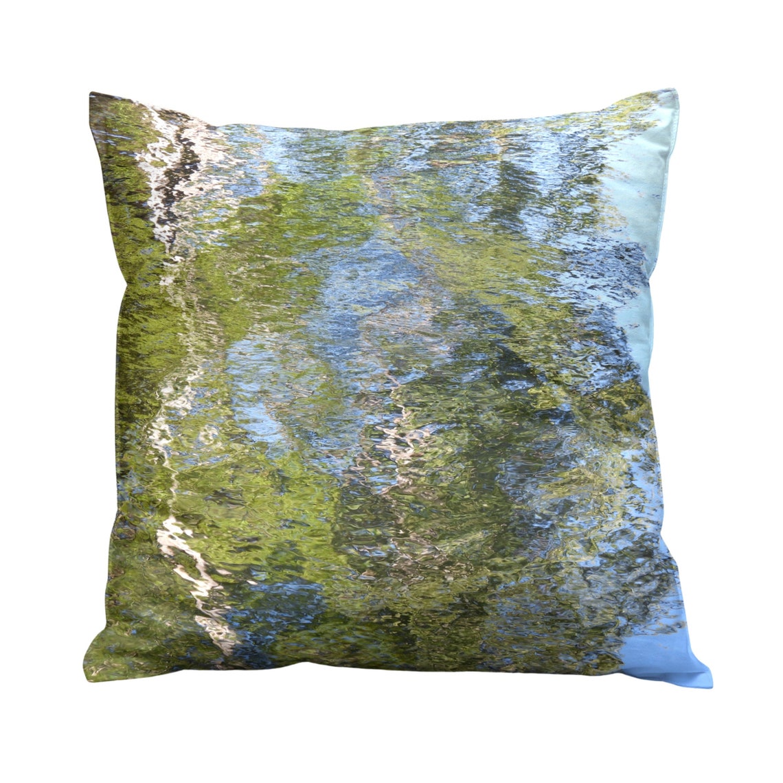 Blue and Green Pillow Covers, Summer Pillows, Green and Blue Abstract ...