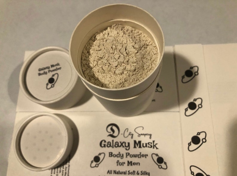 Galaxy Musk Body Powder, Mens Body Powder, Dusting Powder, Mens Scented ...