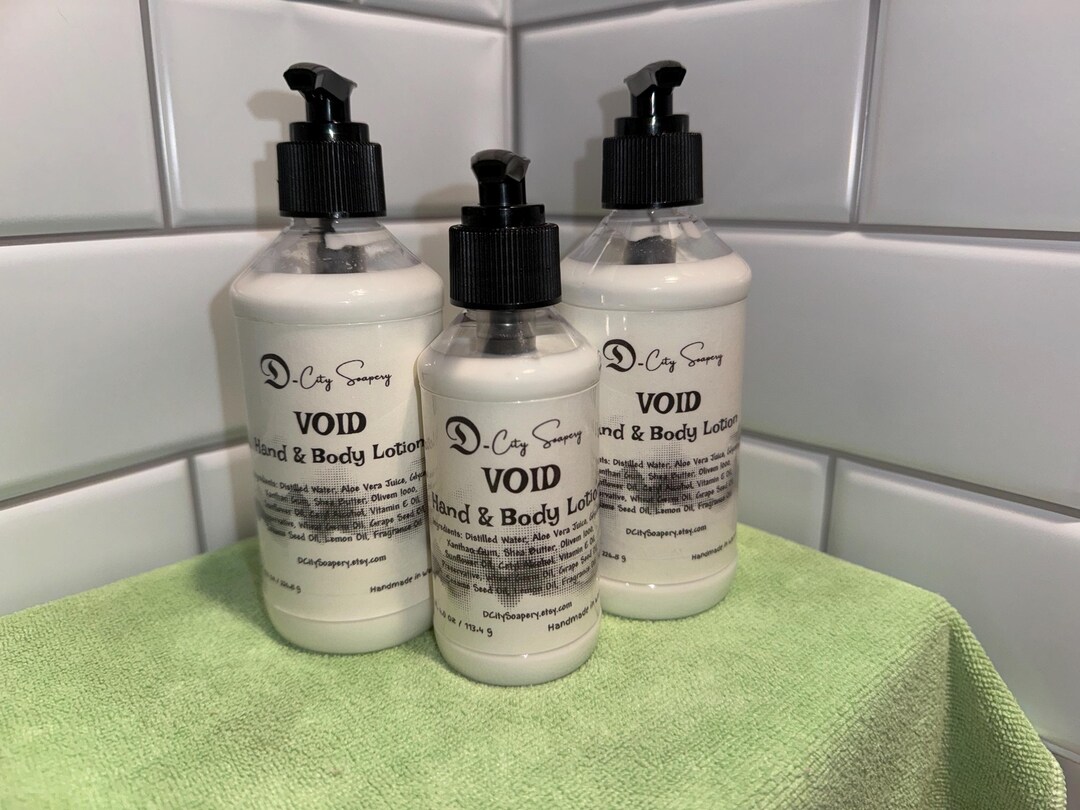 Men’s Hand and Body Lotion, Void Hand and Body Lotion, Men’s Scented ...