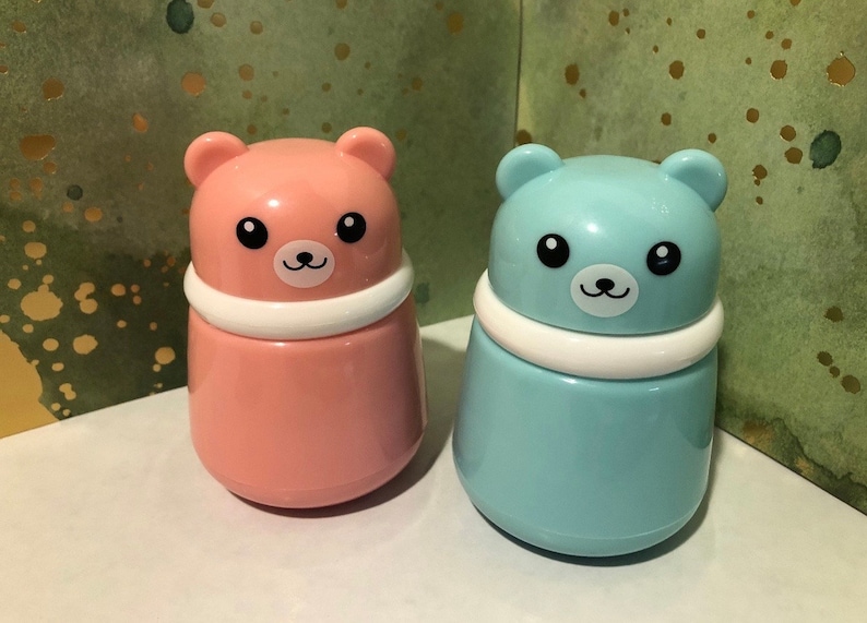 Teddy Bear Powder Container, Baby Powder Container, Baby Bum Powder ...