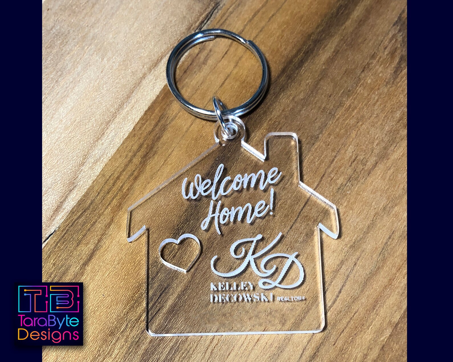 Cute Welcome Home House Realtor Keychain SVG EPS Digital - Etsy
