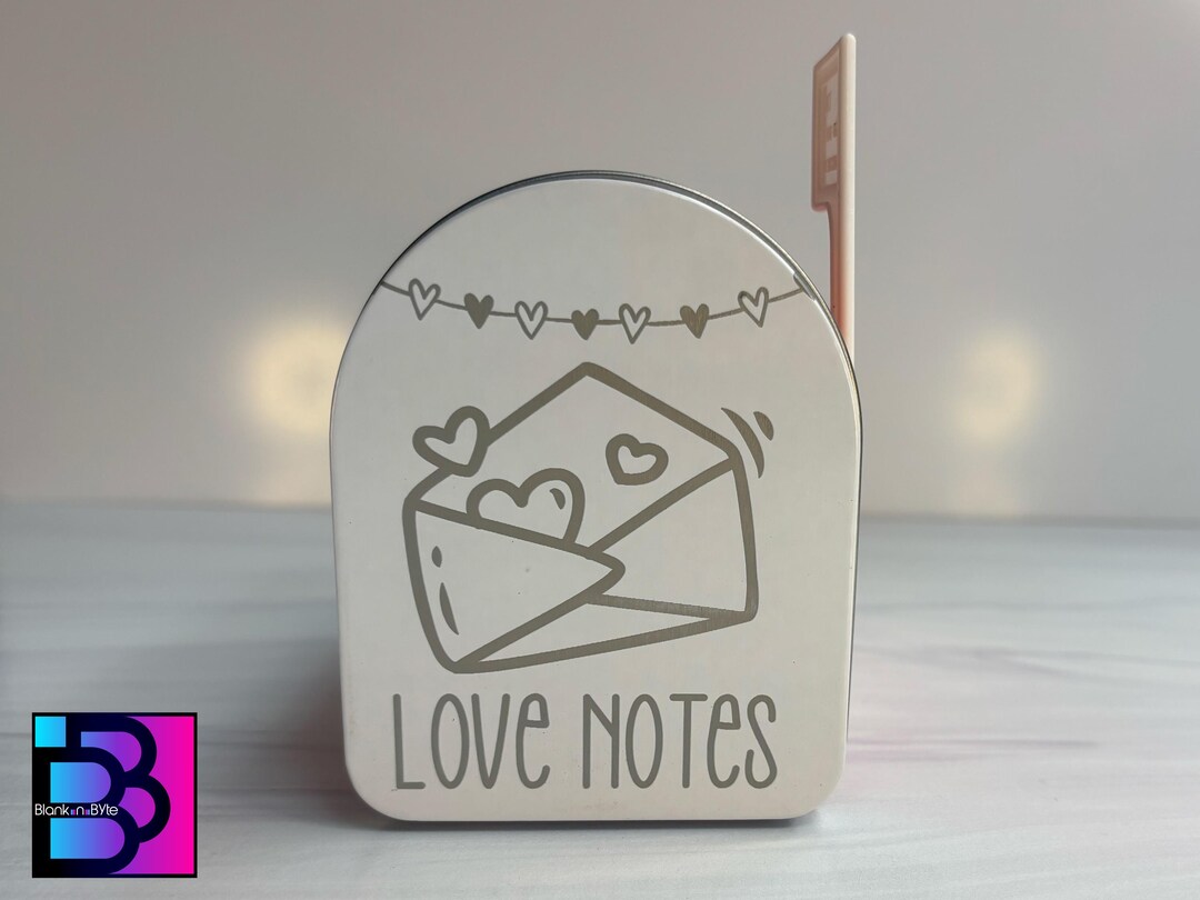 Mini Mailbox Valentine Love Note File | SVG EPS PNG | Digital Download ...