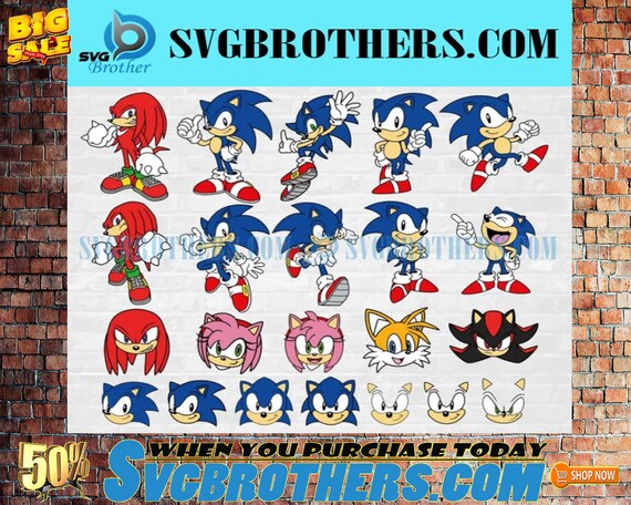 The Hedgehog Svg Sonic Svg Sonic Head Svg Face Svg | Etsy