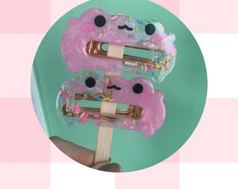 Frog Hair Clips | Etsy