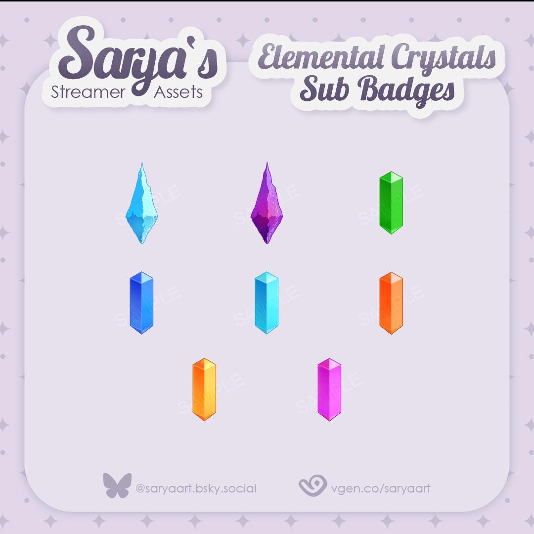 FFXIV Elemental Crystals - Etsy