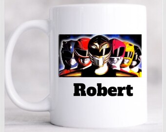 Power Ranger Mugs - Etsy