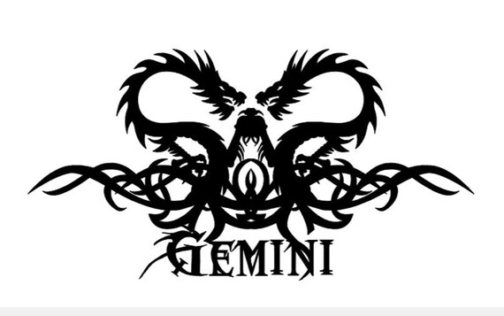 Gemini Dragon Tattoos