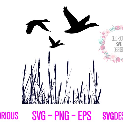 Reeds Svg Bulrush Svg Vector Cut File For Cricut Etsy