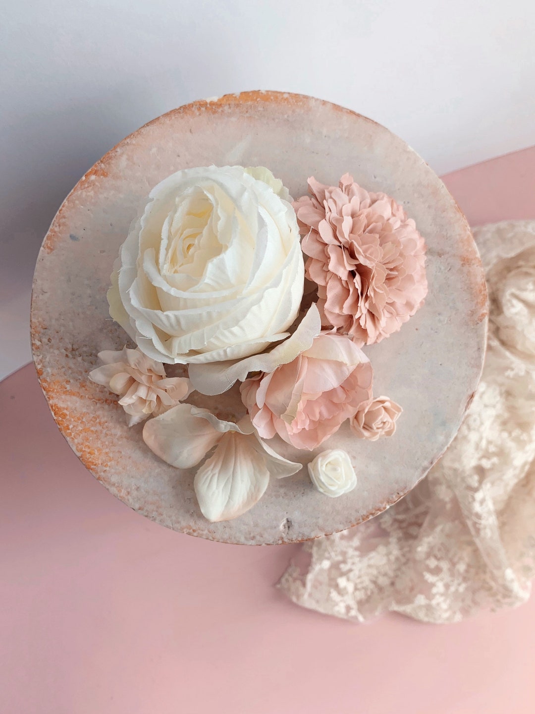 Floral Cake Topper - Etsy