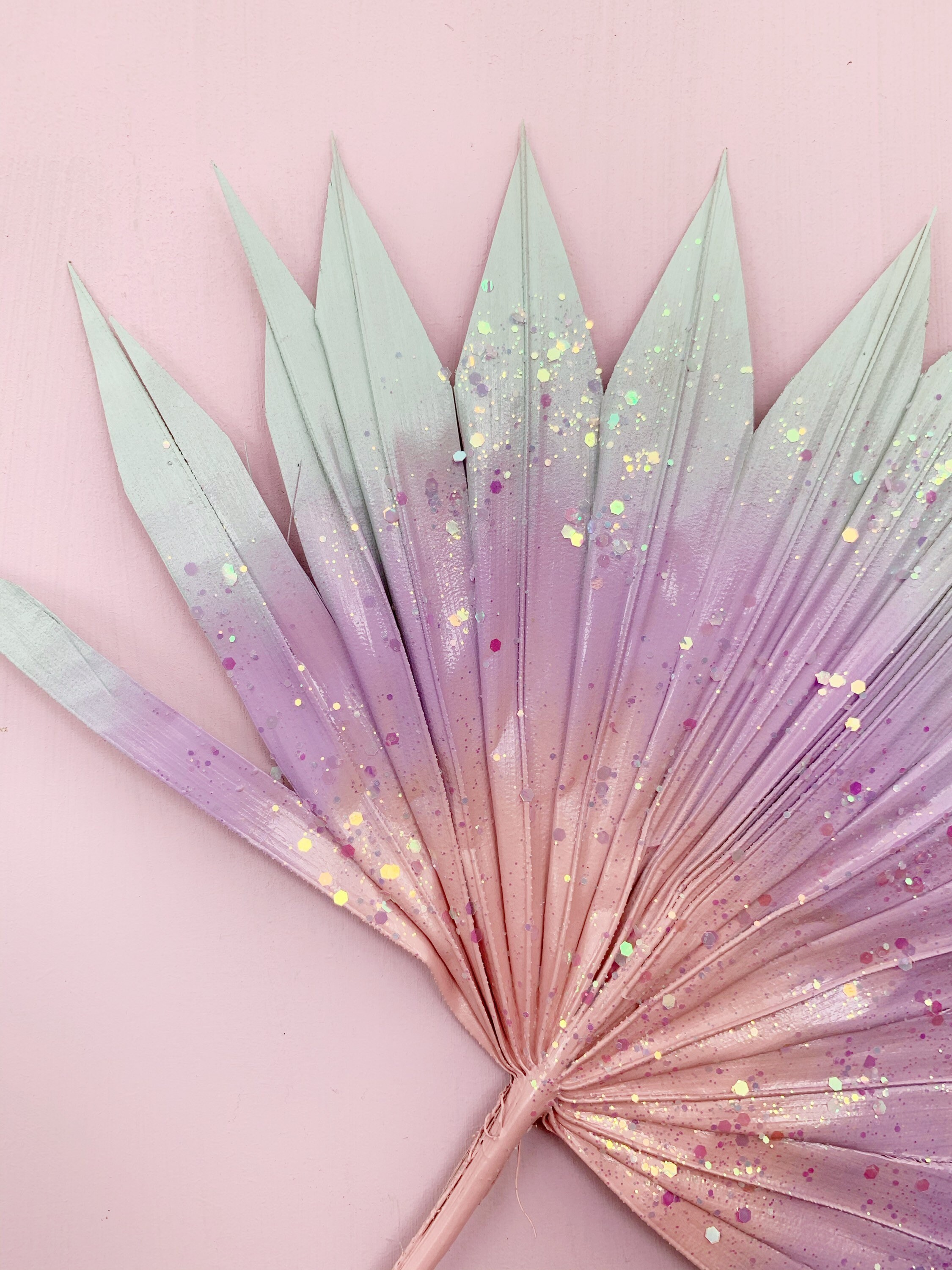 Sun Palm Leaf Cake Topper Sparkly Palm for Cake Decoration - Etsy UK
