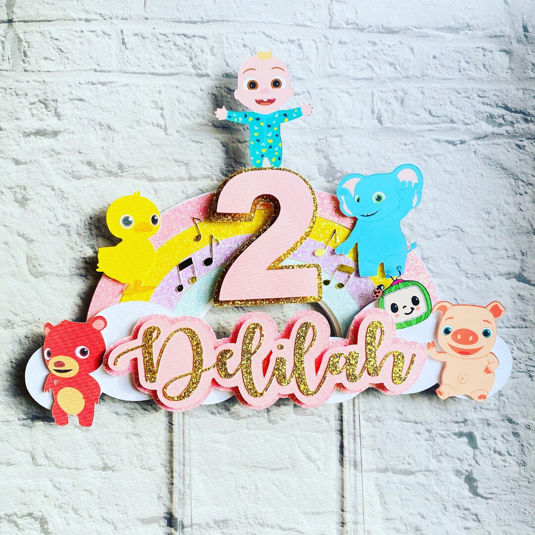 Cocomelon Cake Topper - Etsy