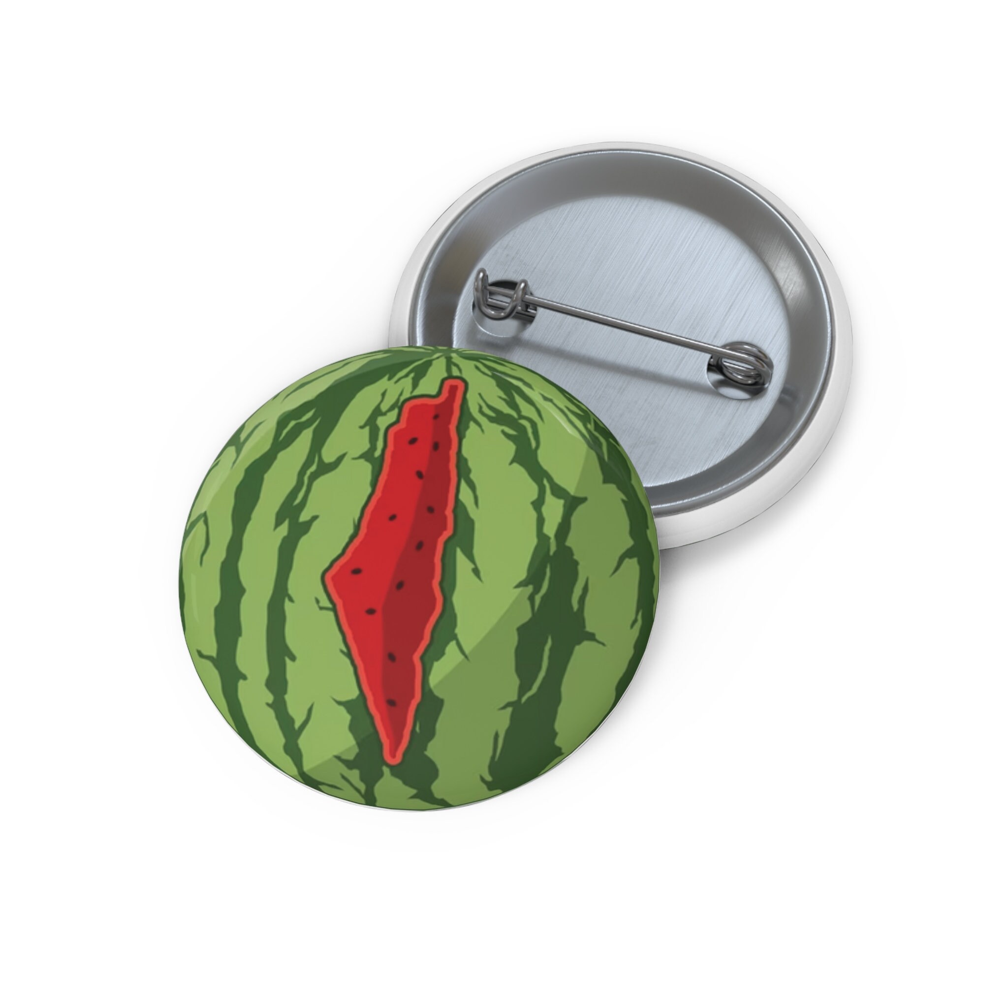 Palestine Flag Watermelon Pin Free Palestine Love Protest Peaceful Gift ...