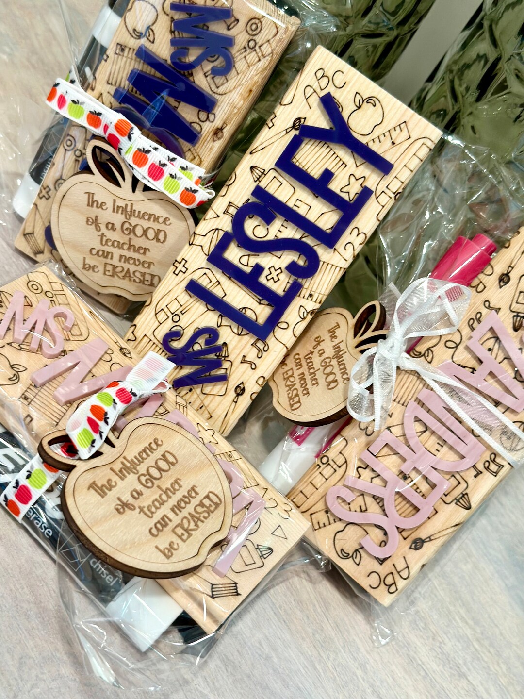 Personalized White Board Teacher Eraser | Back to School | Personalized ...