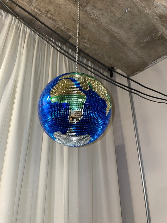 Earth Disco Ball - Etsy